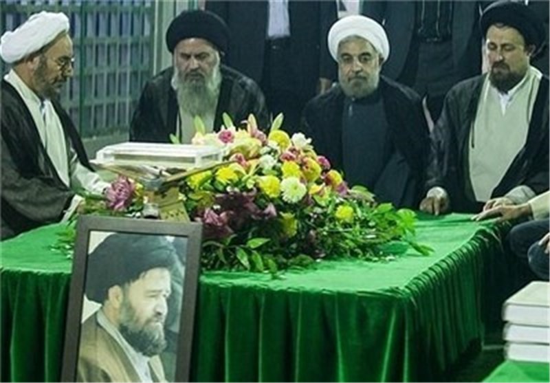 رئیس جمهور و اعضای هیئت دولت با آرمان های امام راحل و شهدا تجدید میثاق
