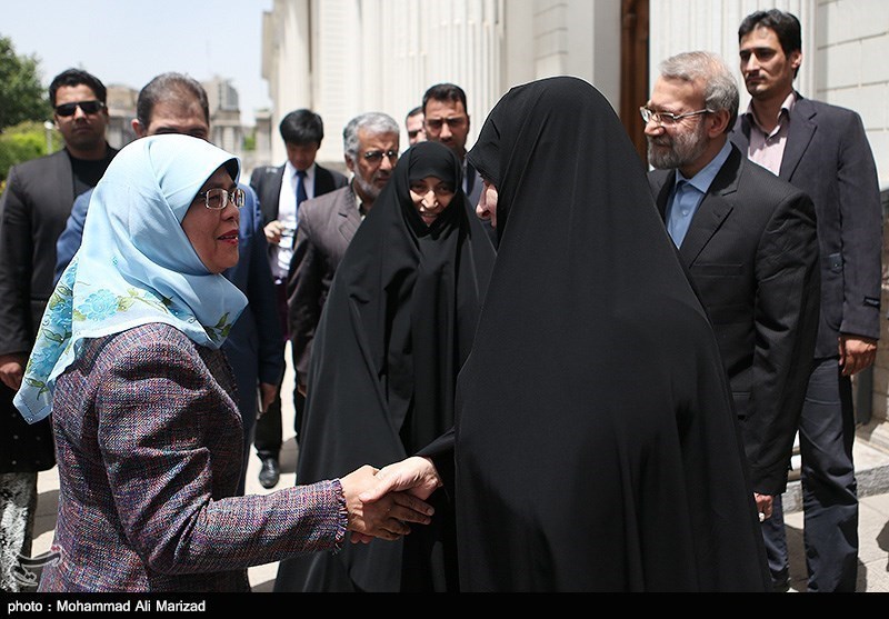 Photos Iranian Singaporean Parliament Speakers Meet In Tehran Photo