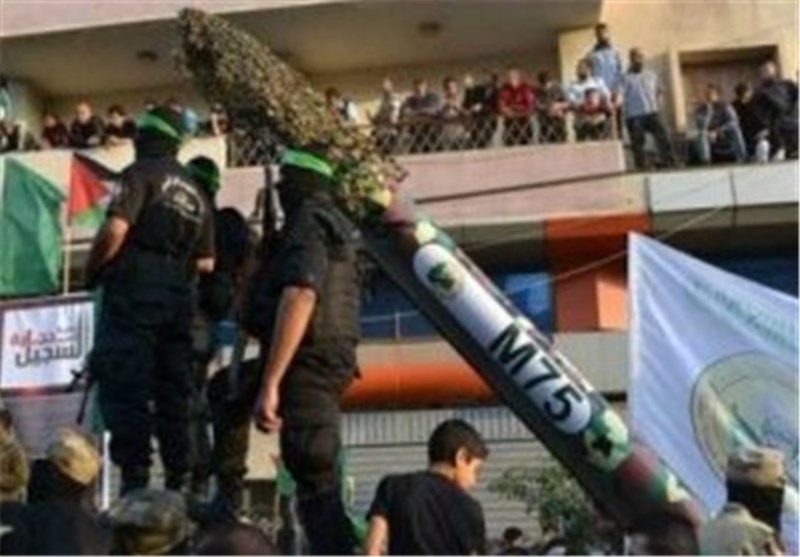 بالفیدیو عرض لأول مرة صاروخ M75 صناعة کتائب القسام- الأخبار انتفاضة ...