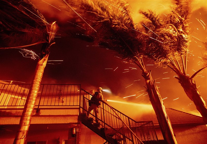 California Continues to Battle Wildfire (+Video) - World news - Tasnim ...