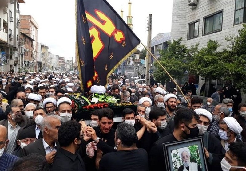پیکر امام جمعه موقت قائم شهر در امامزاده سید نظام الدین آرام گرفت تسنیم