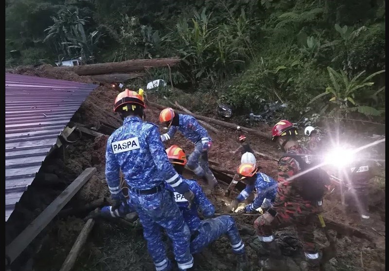 Landslide In Malaysia Kills 16 World News Tasnim News Agency